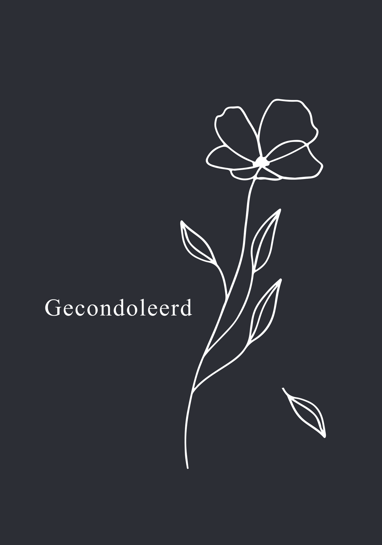 Condoleren - DagelijkseBroodkruimels