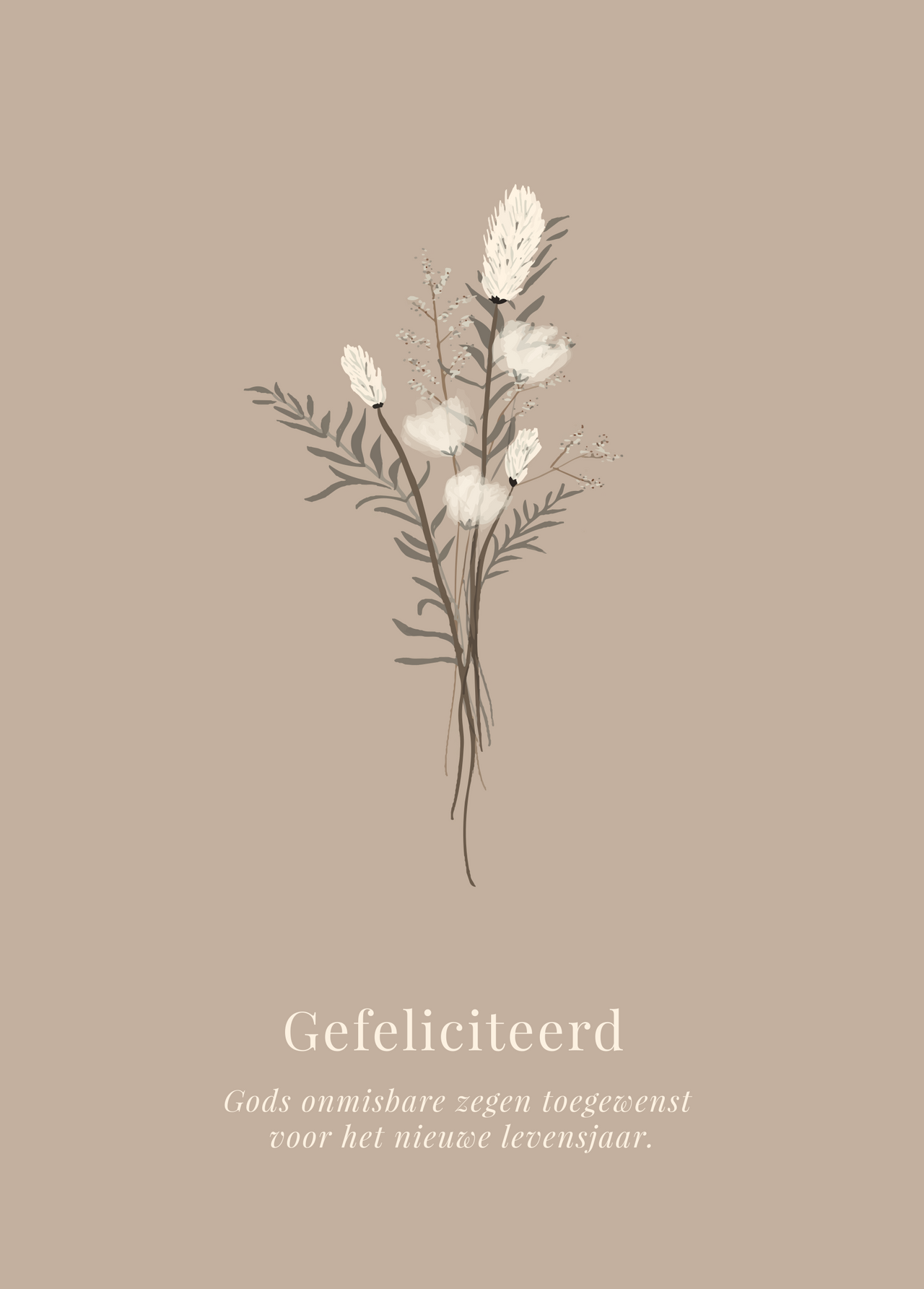 Kaart - God Bless You - Kaarten - DagelijkseBroodkruimels