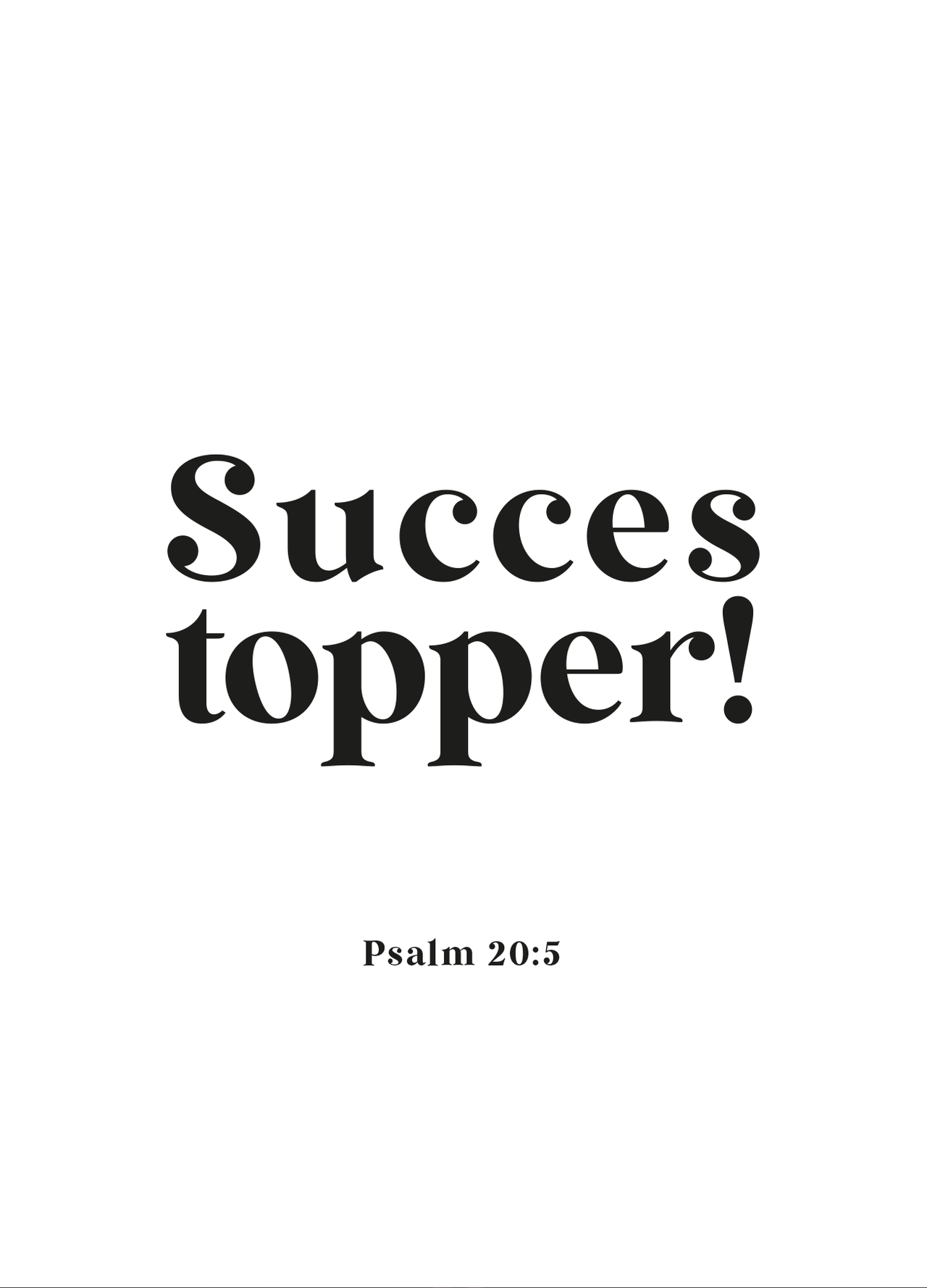 Succes - DagelijkseBroodkruimels