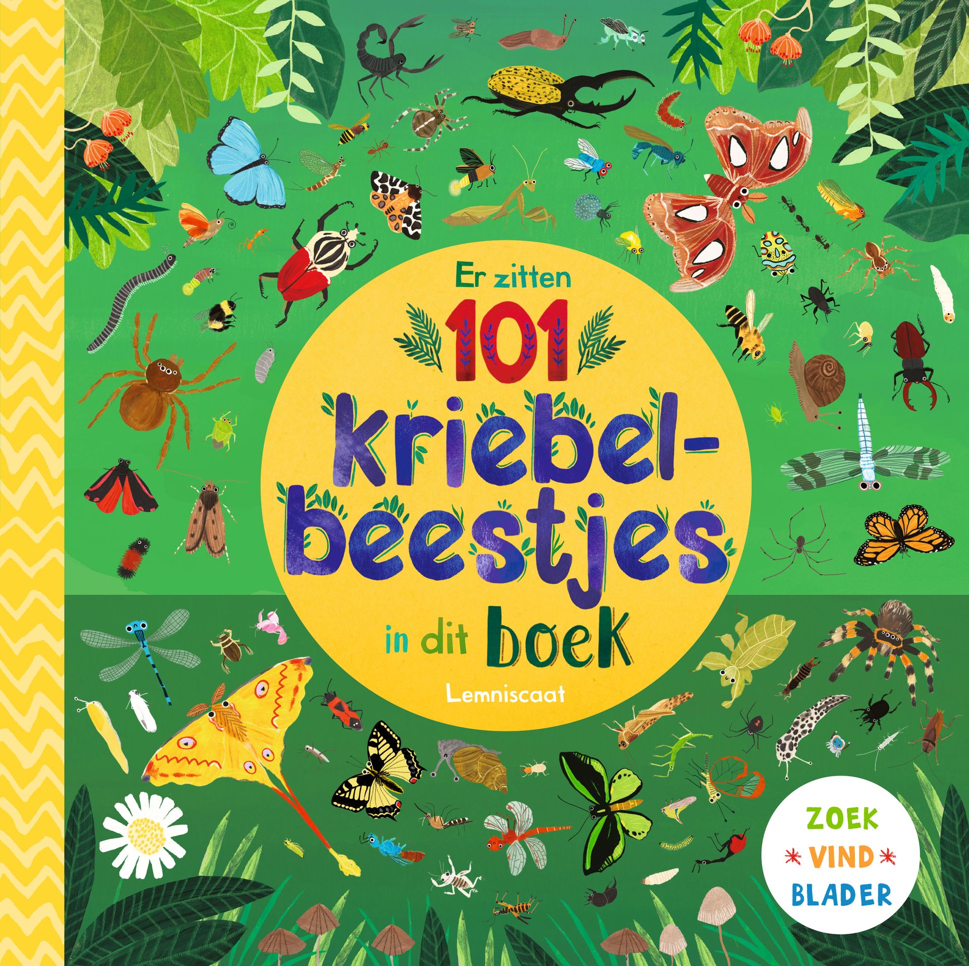 Er Zitten 101 Kriebelbeestjes in Dit Boek - Darcie Olley, Rebecca Jones ...