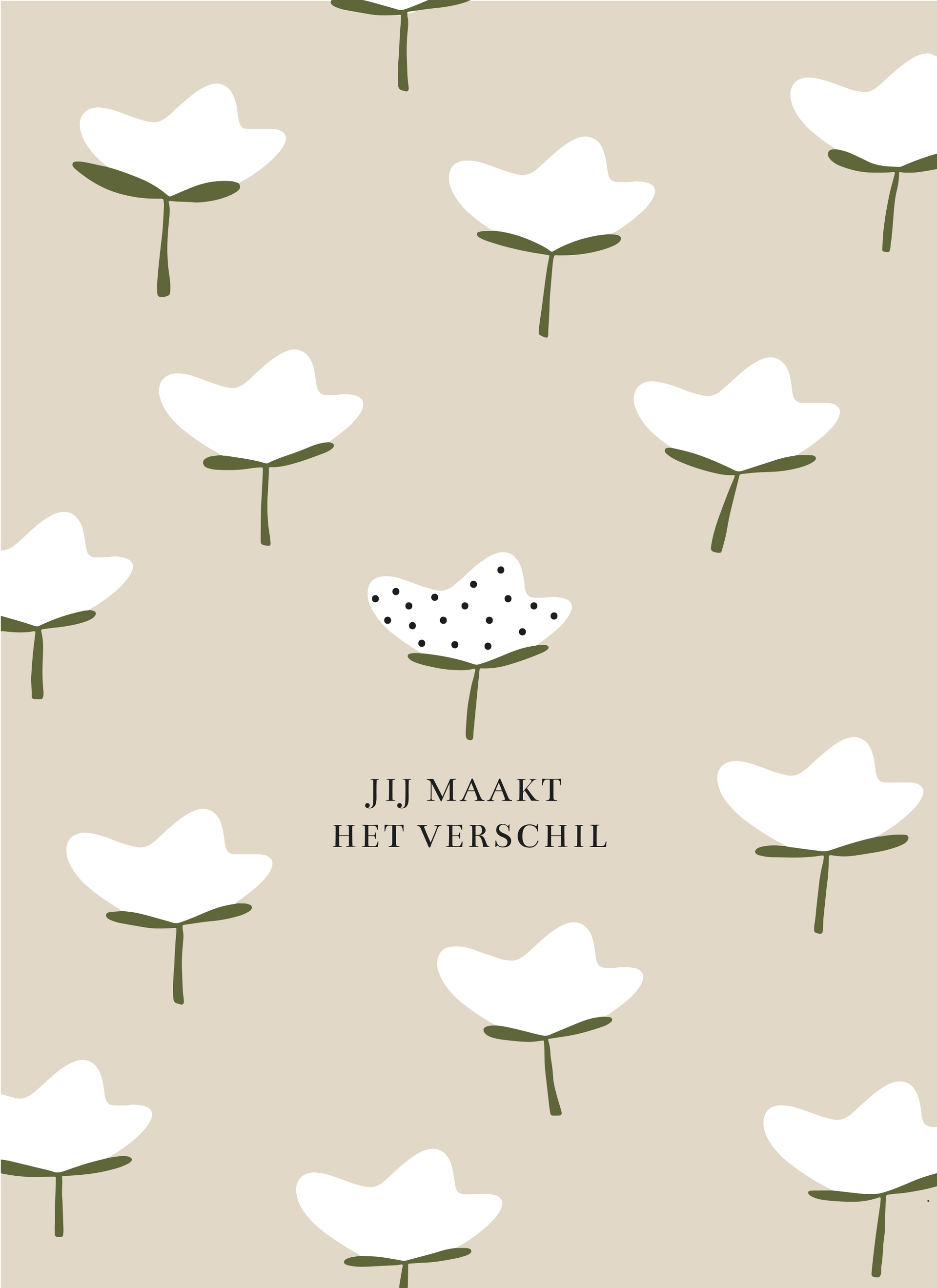 Kaart - Jij Maakt het Verschil - Kaarten - DagelijkseBroodkruimels