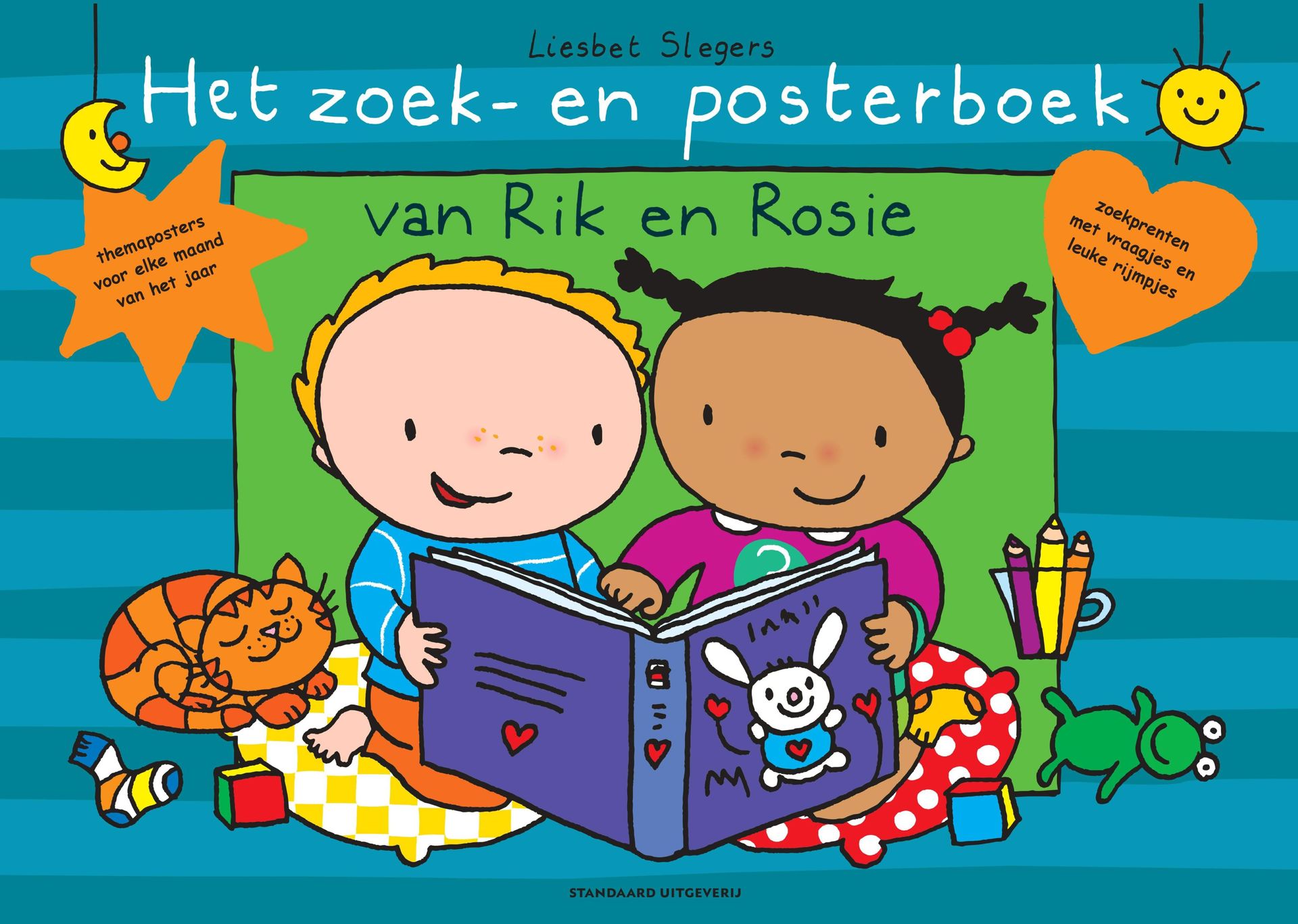 Rik het Zoek- en Posterboek van Rik en Rosie - Liesbet Slegers - Boeken ...