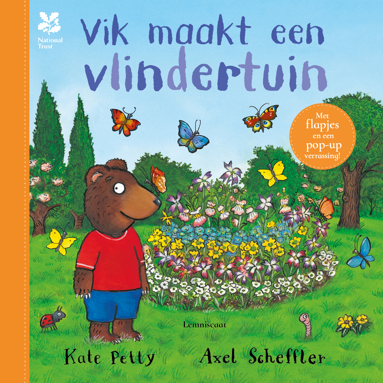 Vik Maakt een Vlindertuin - Kate Petty - Boeken - DagelijkseBroodkruimels