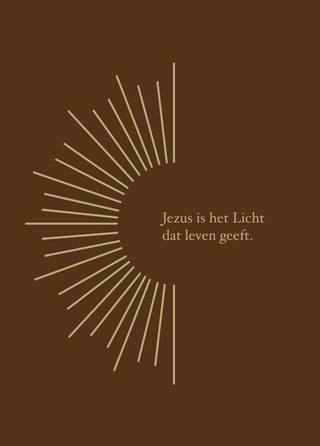 Kerstkaart - Licht, Liefde, Hoop en Vrede Wens Ik Je Toe - Goudfolie ...