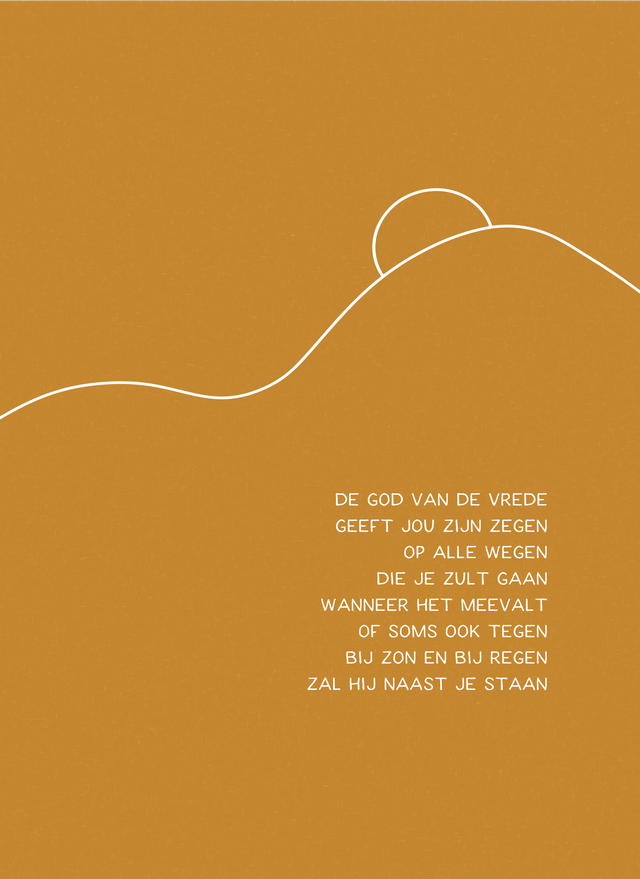 Poster - De God van de Vrede - Posters - DagelijkseBroodkruimels
