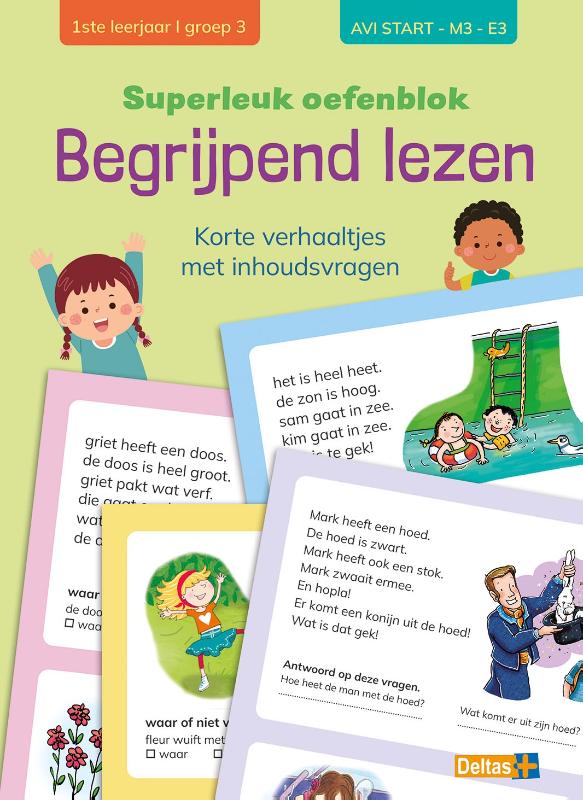 Superleuk Oefenblok Begrijpend Lezen 1ste Leerjaar/ Groep 3 - ZNU ...